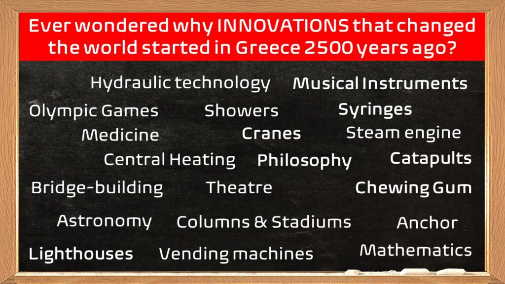 GREECE, THE BIRTHPLACE OF INNOVATION – BELT AND ROAD ASSOCIATES